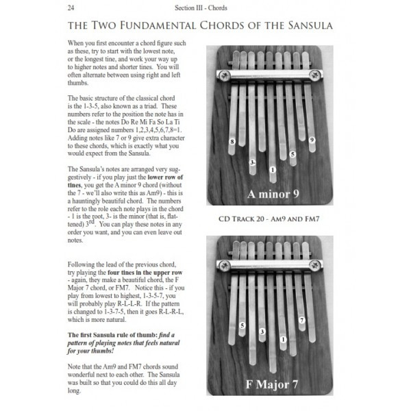 Playing the Sansula - ספר על סנסולה ומוסיקה