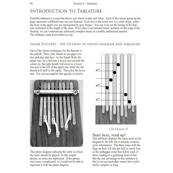 Playing the Sansula - ספר על סנסולה ומוסיקה